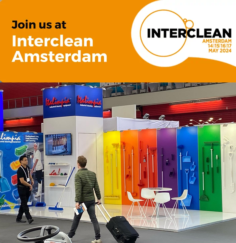 Feria Internacional de Limpieza Profesional INTERCLEAN AMSTERDAM 2024 – Italimpia
